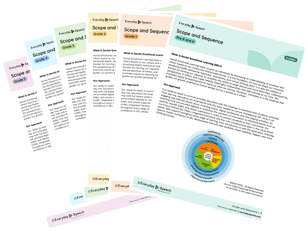 SEL 2.0 Scope and Sequences
